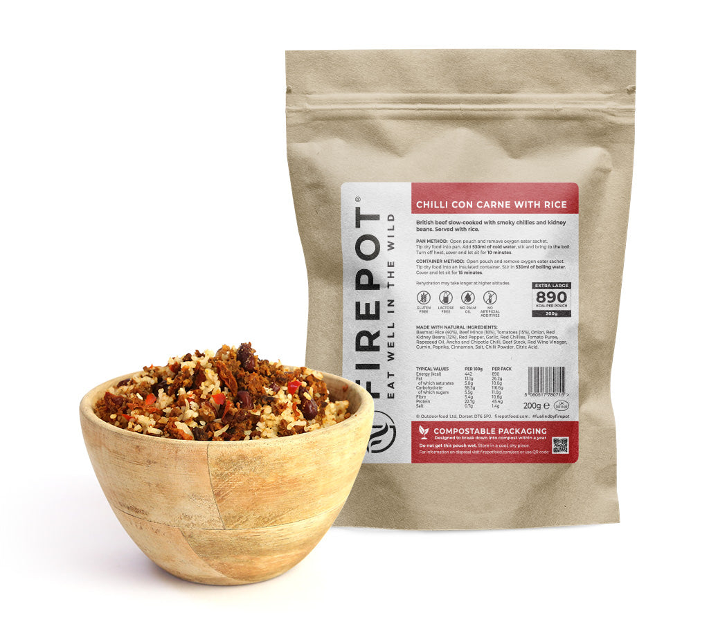 Firepot - Dehydrated meals for Outdoor Pursuits